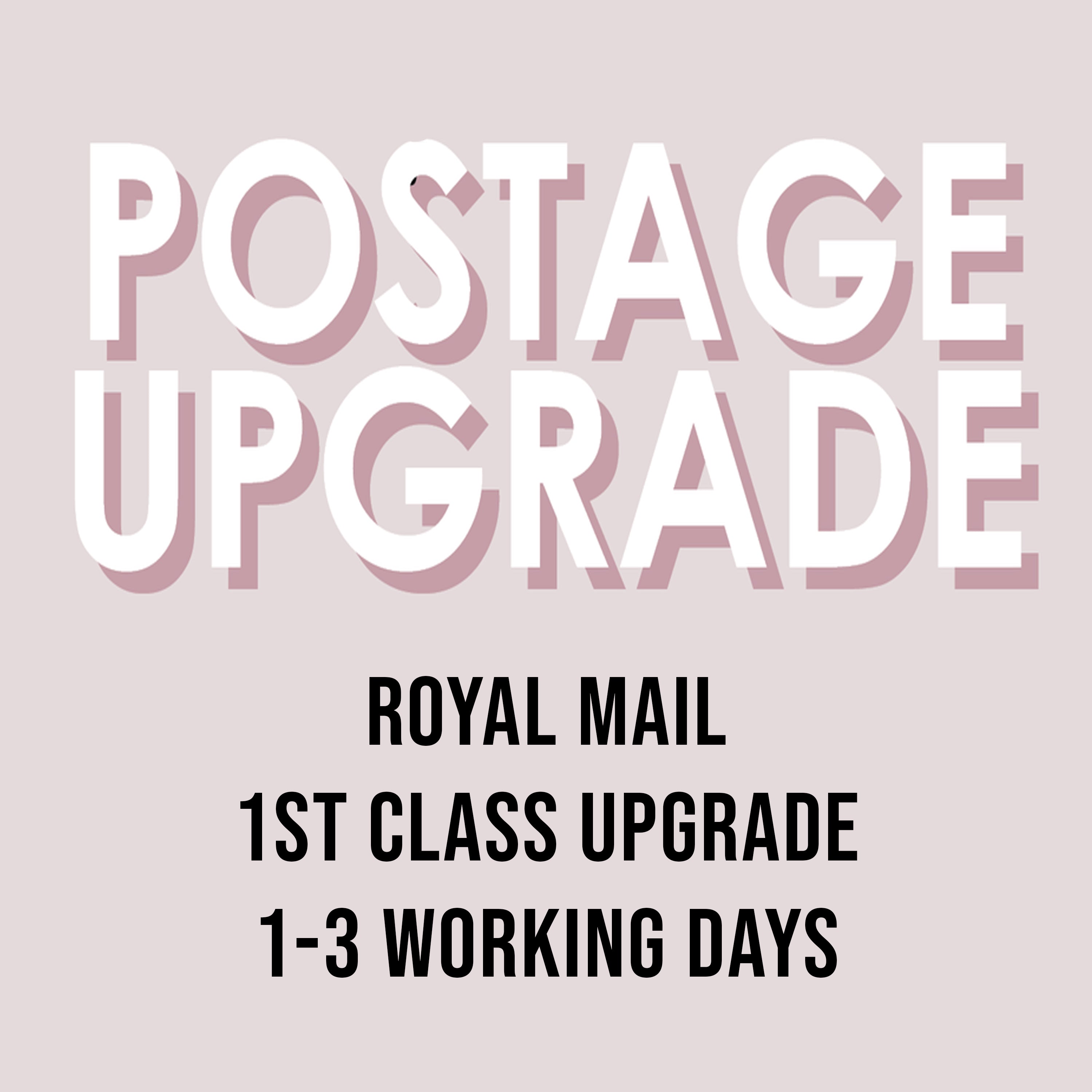 POSTAGE UPGRADE - Royal Mail 1st Class T Shirts – The Kenzies Card Group